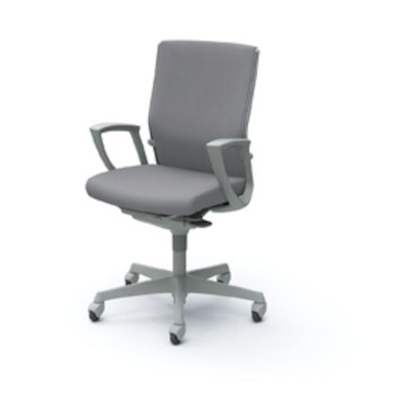 ■仕様 エスクードチェアハイバックリング肘付 グレーシェルゴムキャスター    【重量】 21KG 【入数】 1点 【原産国】 000 C445CRFFW9