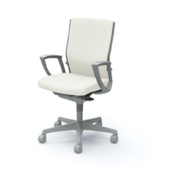 ■仕様 エスクードチェアハイバックリング肘付 グレーシェル双輪キャスター    【重量】 21KG 【入数】 1点 【原産国】 000 C445GRFFW3