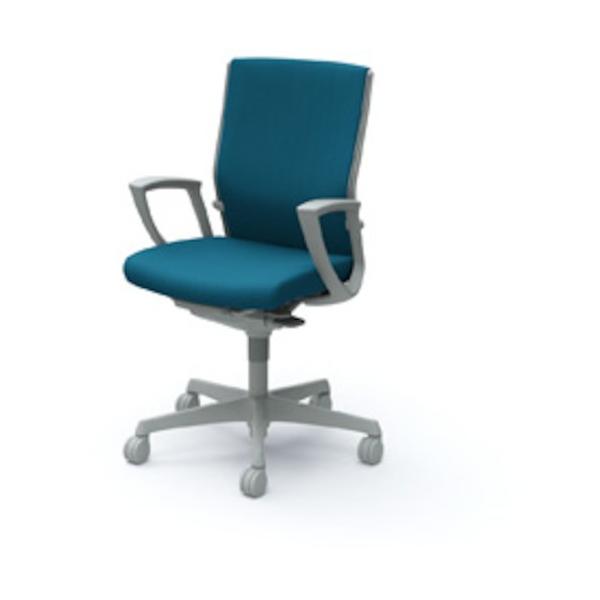 ■仕様 エスクードチェアハイバックリング肘付 グレーシェル双輪キャスター    【重量】 21KG 【入数】 1点 【原産国】 000 C445GRFFW5