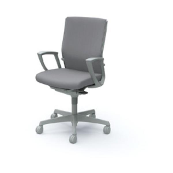 ■仕様 エスクードチェアハイバックリング肘付 グレーシェル双輪キャスター    【重量】 21KG 【入数】 1点 【原産国】 000 C445GRFFW9