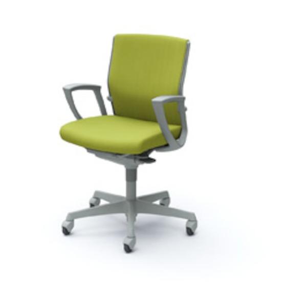 ■仕様 エスクードチェアローバックリング肘付 グレーシェルゴムキャスター    【重量】 20KG 【入数】 1点 【原産国】 000 C443CRFFW6