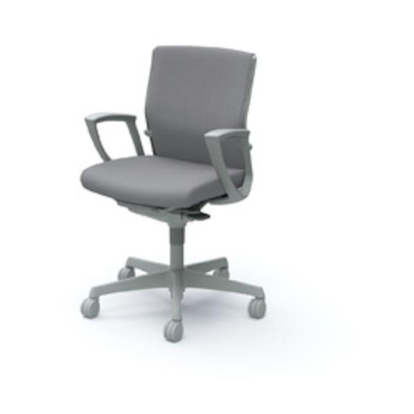 ■仕様 エスクードチェアローバックリング肘付 グレーシェル双輪キャスター    【重量】 20KG 【入数】 1点 【原産国】 000 C443GRFFW9