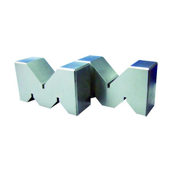 ●V溝は90°に仕上されており円筒の簡易検査、丸棒のケガキなどに使用します。●2個1組、一体加工となっております。●丸棒のケガキ、嵩上げ用ブロックなどに。●精密測定には適しません。●幅(mm):100●奥行(mm):35●高さ(mm):58...