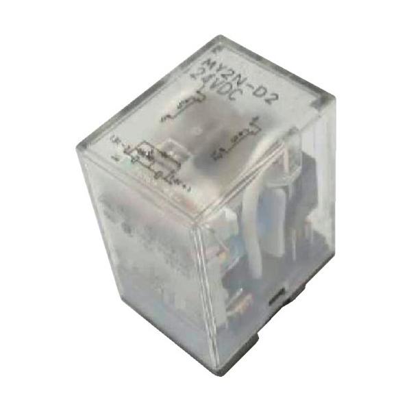 ■特徴 使用環境、用途に合わせて選べる汎用リレーのベストセラーです。 ■仕様 コイル定格:DC24V36.3mA 接点構成 2c 接触機構 シングル 接点材質: Ag 端子構造 プラグイン端子 保護構造:閉鎖型（ケース入り） 取付方法:ソケ...