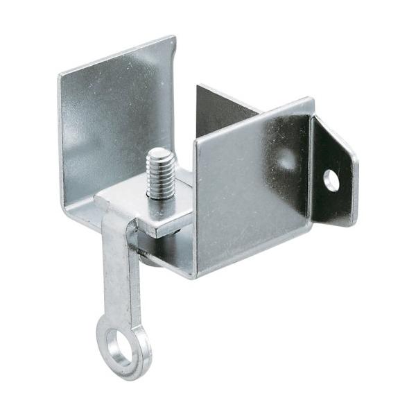 用途 ・中間吊の際のレール端部の壁固定に。 仕様 ・寸法(mm):42.8×58.3×22.5・取付穴径(mm):φ4.5 材質 ・スチール(ユニクロメッキ) 注意 ・1発送先1回のご注文に際し、部品類のみの場合、上代5万円以上で運賃サービ...