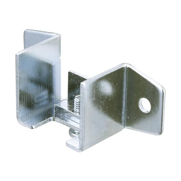 用途 ・中間吊の際のレール端部の壁固定に。 ・間仕切ポールをレールの端まで可動させたい時に。 仕様 ・寸法(mm):22.3×58.3×20・取付穴径(mm):φ4.5 材質 ・スチール(ユニクロメッキ) 注意 ・1発送先1回のご注文に際し...