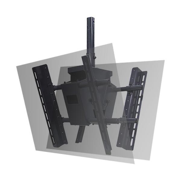 ■特徴 縦付け・横付けが背中合わせに設置できるディスプレイハンガーです。 ■用途 多数の人が集まる商業施設、公共施設、待合室、会議室に。 ■仕様 薄型ディスプレイ(液晶テレビ、プラズマテレビ)用の天吊りハンガー 背中合わせのV字2面設置タイ...