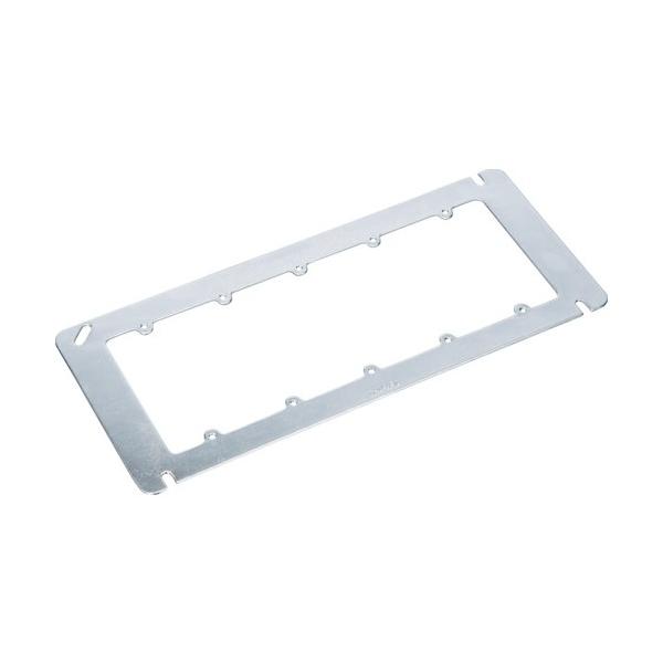 ■特徴 耐食性のある亜鉛めっき仕上げの平カバーで、5個用スイッチボックスに適合します。 ■仕様 外径:119.0mm × 276.0mm 板厚:1.6mm ■材質 鋼板製（電気亜鉛めっき）    【原産国】 000 DS49152K1