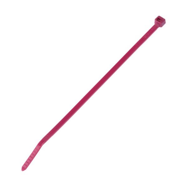商品画像はイメージ画像です。実際とは異なる場合がございます。 ■特徴 幅広く使用できる汎用性の高い標準タイプのナイロン結束バンドです。 色分け、識別に最適です。  ■用途 ケーブルなどの結束。  ■仕様 屋内用 使用温度範囲：-60〜85℃...