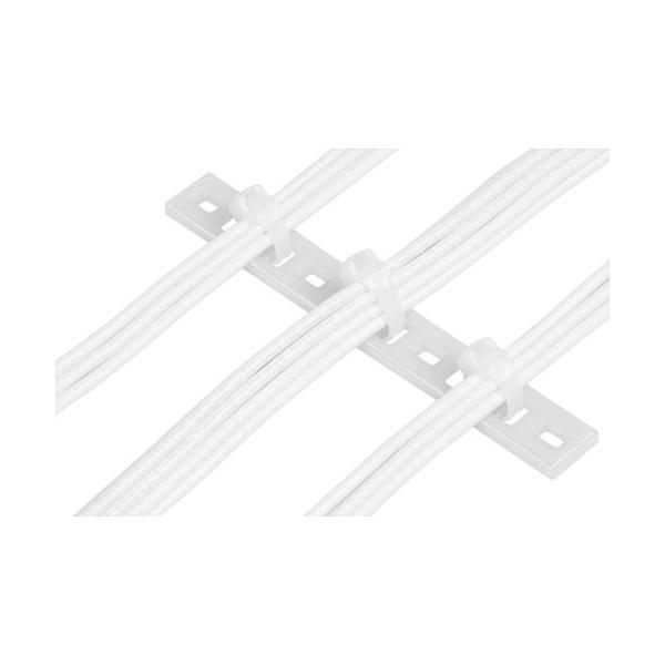 商品画像はイメージ画像です。実際とは異なる場合がございます。 ■特徴 複数の束線を等間隔で固定できます。 固定方法はねじ止めです。  ■用途 複数の束線の等間隔固定。  ■仕様 屋内用 使用温度範囲：-60〜85℃ ●色:ナチュラル ●使用...