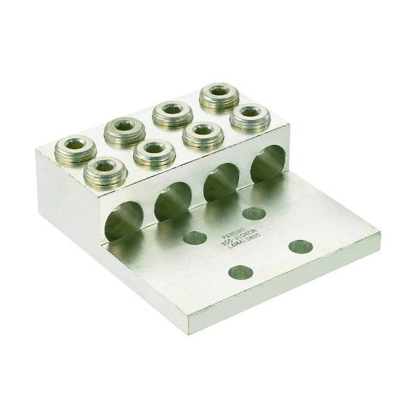 商品画像はイメージ画像です。実際とは異なる場合がございます。 ■仕様 アルミ製メカニカルコネクター 4穴4バレルラグ 電線サイズAWG2-600kcmil   【入数】 1点 LAM4LD600121