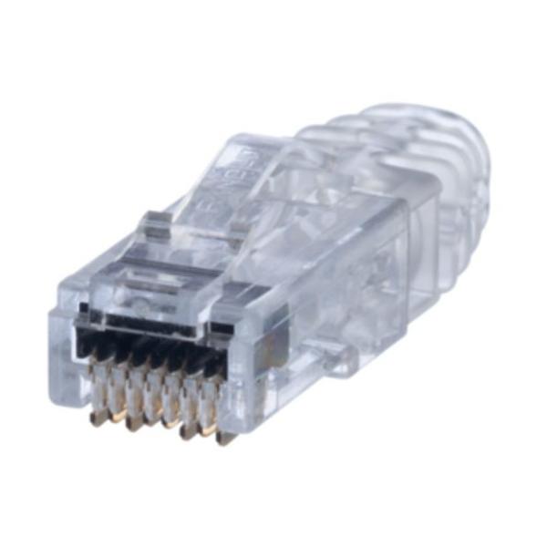 ■特徴 部品構成を3ピースにしたことで、施工性を向上させました。 アーチ型のツメでツメ折れを防止します。  ■用途 ケーブルと機器の接続に。 高性能ワークステーション、155 Mb／s ATM、622 Mb／s ATM、1.2 Gb／sAT...