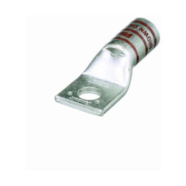 ■特徴 1穴の銅製圧縮端子です。接続確認用の検査窓があります。錫めっきです。 ■仕様 銅製圧縮端子 1穴 電線サイズ 500 kcmil 取付穴サイズ 168mm LCA500-58-6    【重量】 1010G 【入数】 6個 【原産国...