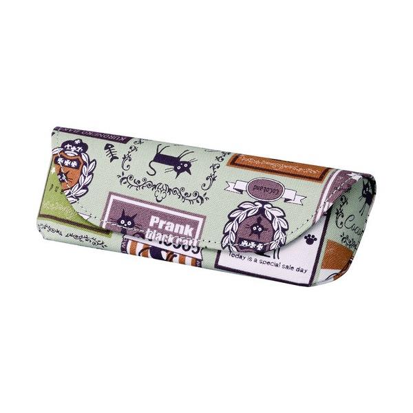 ■特徴 ネコ好きさん必見のレトロな黒ネコのワッペン柄が可愛いメガネケースが登場しました。 軽量なので持ち歩きや旅行にもピッタリです♪アルミ・プラスチック/コットン セミハードケース    【重量】 55G 【原産国】 中国製 092912