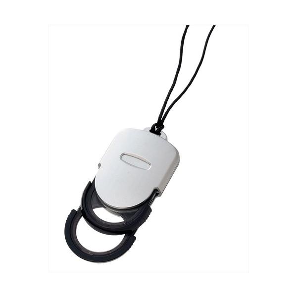 ■特徴 レンズ部はコンパクトに収納でき、傷から守ります。 レンズ径33mm 2.5倍3.5倍（2枚は合わせて5倍）プラスチック ストラップ付 ■用途 新聞などの細かい文字を拡大して見る為に。 ■仕様 ポケットルーペ ■材質 レンズ:プラスチ...