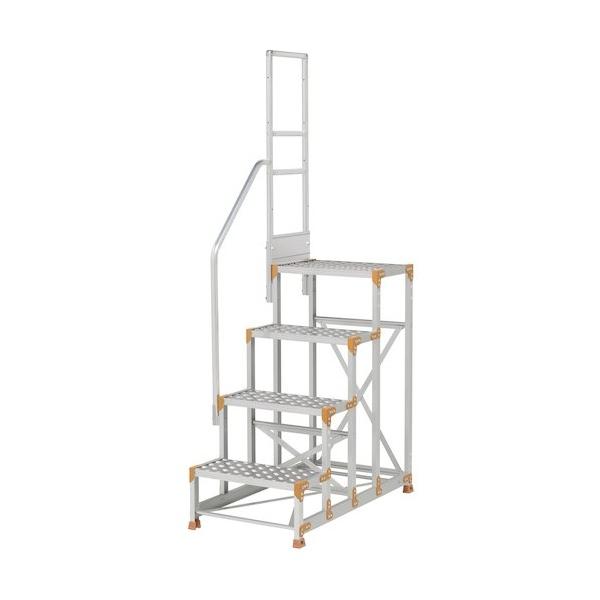 ■特徴 手すりの高さを900mm、1100mmどちらの高さでも使用する事ができる兼用手すり  ■用途 作業台からの転落防止用に。  ■仕様 手すり高さ900mm・1100mm兼用タイプ  ■セット内容 FGN-YT4×1 FGN-KT342...