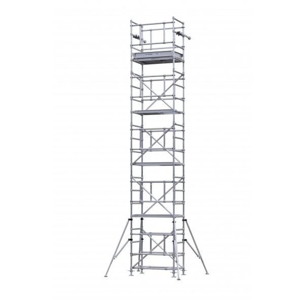 【商品説明】   ●独自のパネルジョイント構造で、大幅に揺れを軽減した屋内用パイプ製足場です。    【商品スペック】   ●質量(g):152.1   【入数】 1SET PST4AB