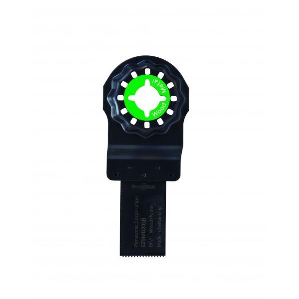 材質:バイメタル 刃幅(mm):20 刃長(mm):30 山数:20 対象部材と切断深さ:木材30mm、樹脂30mm、軟鋼・非鉄金属1mm、鉄丸釘○ ●おすすめ用途:木材、石膏ボード切断   【入数】 1P EZ9MD20SB