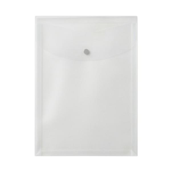 商品画像はイメージ画像です。実際とは異なる場合がございます。 ■特徴 背面にクリアポケットが付いたエンベロープです。 しっかりとまるホック式です。 書類を入れたまま中身が見える背面ポケット付です。  ■仕様 ドキュメントファイル タテ型 マ...