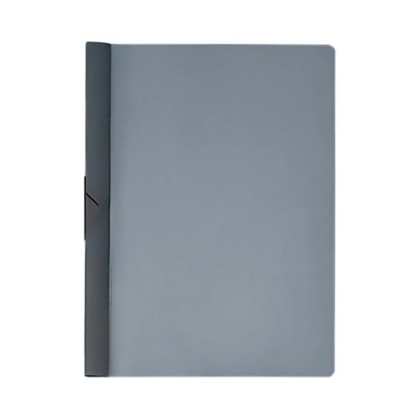 ■特徴 少量の書類の整理やプレゼンテーション資料に便利なファイルです。 本体背のクリップ部をスライドさせて引き出し、書類を奥までしっかり差し込んでとじます。  ■仕様 プレゼンテーション用ファイル タテ型 表透明、裏色付  ■材質 表紙：ポ...