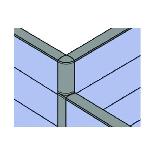 ■仕様 ＬＦ　連結部材　段差１段　ＬＦ−１９１６Ｄ−９０Ｔ３　ＤＧＹ　（６２５１８３）   【入数】 1点 LF1916D90T3DGY