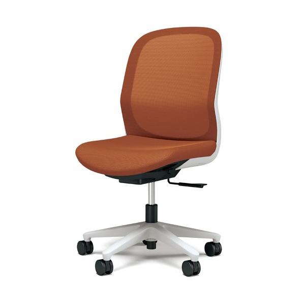 ■特徴 多機能コンパクトなメッシュチェアです。 ■用途 オフィスチェアとして。 ■仕様 肘なし ■材質 本体:樹脂成型品 脚:樹脂成型品 背:樹脂成型品、メッシュ張り 座クッション:モールドウレタン、布張り    【カラー】 テラコッタオレ...