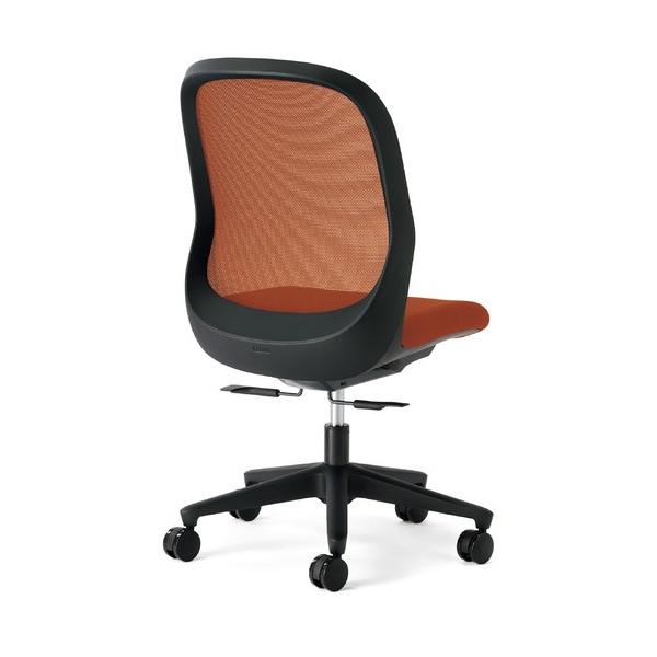 ■特徴 多機能コンパクトなメッシュチェアです。 ■用途 オフィスチェアとして。 ■仕様 肘なし ■材質 本体:樹脂成型品 脚:樹脂成型品 背:樹脂成型品、メッシュ張り 座クッション:モールドウレタン、布張り    【カラー】 テラコッタオレ...