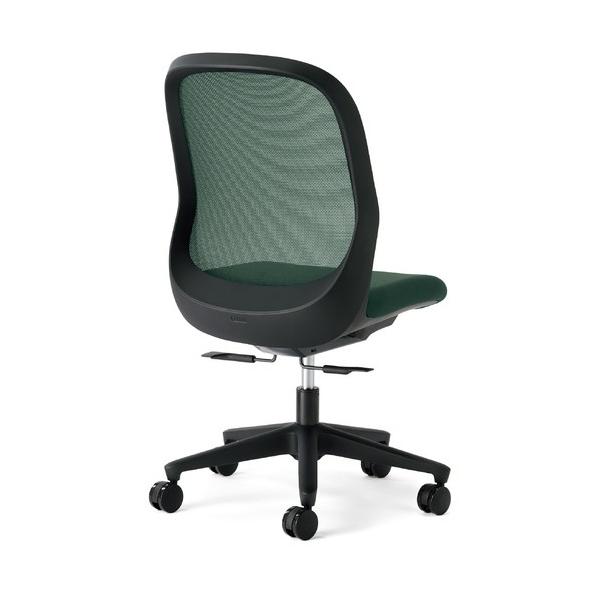 ■特徴 多機能コンパクトなメッシュチェアです。 ■用途 オフィスチェアとして。 ■仕様 肘なし ■材質 本体:樹脂成型品 脚:樹脂成型品 背:樹脂成型品、メッシュ張り 座クッション:モールドウレタン、布張り    【カラー】 エバーグリーン...