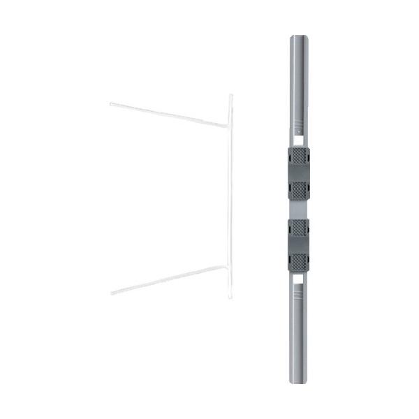 ■特徴 ●書類の抜き差しも簡単で便利 ●裏面粘着テープなし ●JOINTEXオリジナル ●SMARTVALUEスマートバリュー  ■仕様 ●入数：30本 ●材質：台座/ポリスチレン、脚/ポリエチレン ●脚の長さ：70mm ●穴間隔：80mm...