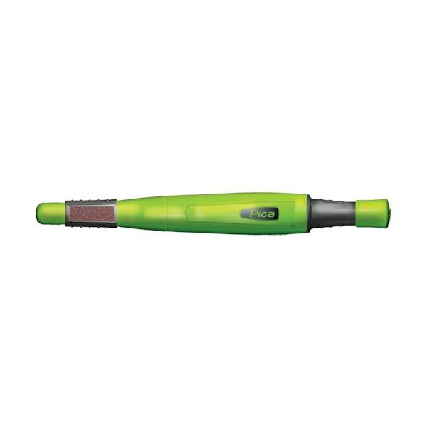 ■特徴 2×5の平型芯で直線が引きやすいです。 キャップで芯を削る事が可能で正確な細い線も引けます。 湿気やホコリに強い頑丈な構造になっています。 強いクリップで腰袋やポケットにしっかりフィットします。 折れにくい長芯です。 キャップの先端...