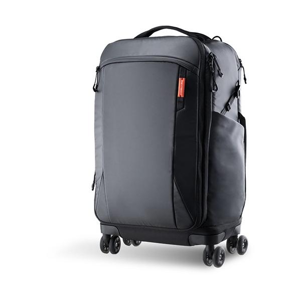 ■特徴 PGYTECH Roller Camera Backpack（ローラー カメラ バックパック スペースブラック)は、2つの汎用性の高いモードでご利用いただけます。 1つはトロリーケースモードで、デュアルスピナーホイールとワイドアルミ...
