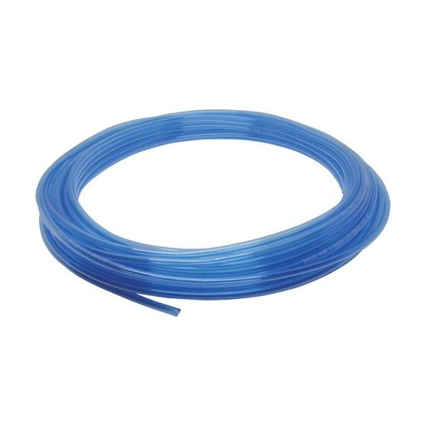 ■特徴 弊社ポリウレタンチューブ（UB）に比べ20%以上のコストダウンを行いました。 優れた機械的強度、耐油性です。 柔軟性に優れ、小さな曲げ半径を必要とするコンパクト配管に最適です。 チューブをカットする時に便利なカットマークが約500m...