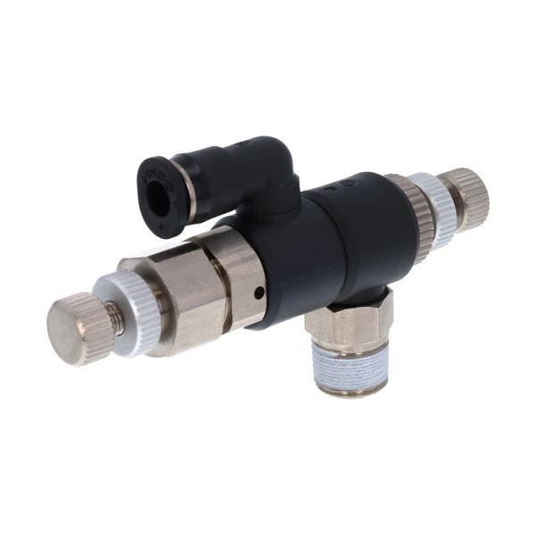 ■特徴 RoHS2対応品 株式会社日本ピスコ公式サイトにてCADデータを提供しております。 真空発生器の真空特性はそのままに、真空破壊エアを制御。 従来の真空破壊エアの流量制御に、圧力制御をプラスし、ワークの吹飛ばしを防止。 真空破壊回路に...