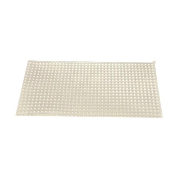 ■特徴 オリジナル粒形状の粘着薄型シートです。 実験台、作業台、デスク、備品棚等へ貼るだけで簡単設置が可能です。 オリジナル粒形状面が薬品瓶、実験容器に粘着することで転倒を防止し、また軽くねじるだけで簡単に取り外すことができます。 シートに...