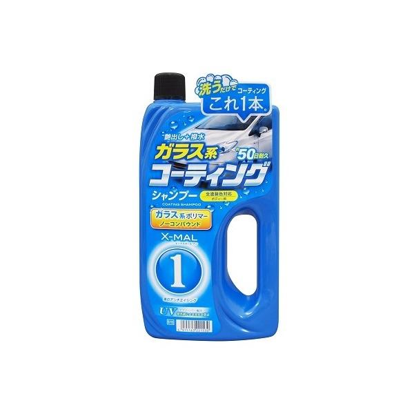 汚れを落として、ガラス系コーティングがこれ1本でできるシャンプーです。 スポンジにとって泡立てて洗うだけで、ボディーに付いた水アカ等の汚れをスッキリ落とし、さらに、ガラス系ポリマーによりコーティングがかかります。 ポリマー被膜が塗装面と密着...
