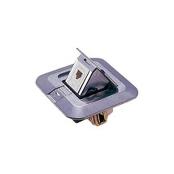 【特徴】●角型●アルミ製●電力用/接地2P15A-125V抜け止め●送り端子付●開口寸法:φ80〜90mm●床仕上げ高さ:58mm以上●パネル厚み:12〜40mm(床仕上げ材含む)●はさみ込み固定仕様●アクセスフロアの裏面の形状がディンプル...