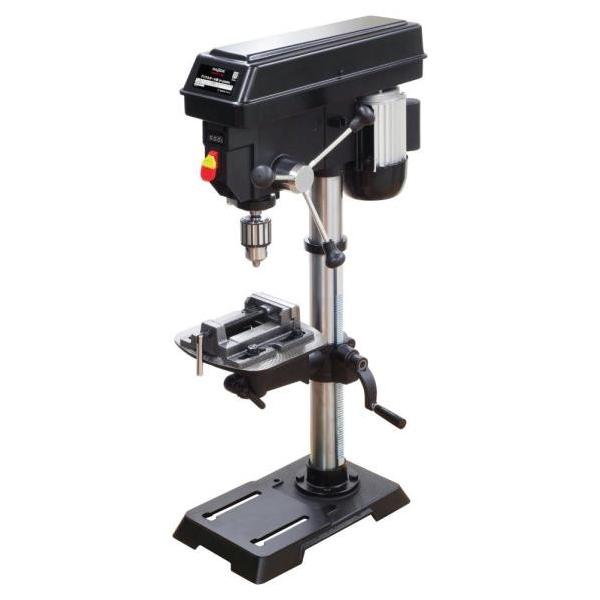 ●特長 ・ベルト掛け替え不要で、ハンドルを回すだけで回転速度の無段階調整が可能です。  ・回転速度が一目でわかるデジタル表示です。  ・テーブルを傾斜させての穴あけ作業が可能です。  ・ドリルバイス付です。   ●用途 ・軟金属や木材、プラ...