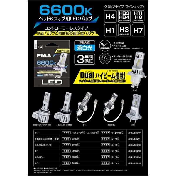 ヘッド&amp;フォグ用バルブ コントローラーレススタンダードシリーズ コントローラーレスだから取付簡単！  ●待望のH1、H3、H7がクラス最高峰の明るさで登場 H1、H3の接続も純正と同様＋線のみなので取付簡単。  クラス最高峰の明るさ...