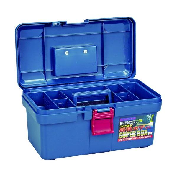 ■特徴 自動車用バンパー素材使用で強度が抜群です。 使い勝手のよいベストアイテムです。  ■用途 工具の収納に。  ■仕様 中皿付 仕切板6枚付 持ちやすいワイドハンドル  ■材質 本体:自動車バンパー材（PP） バックル:ポリカーボネート...