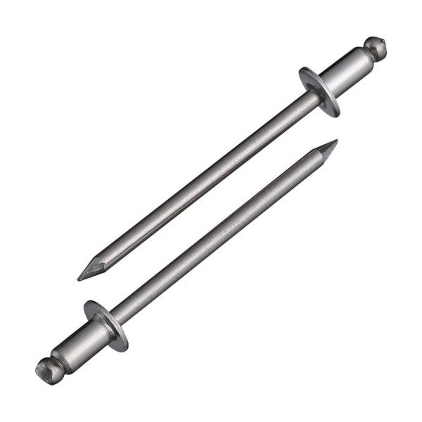 商品画像はイメージ画像です。実際とは異なる場合がございます。 ■特徴 片側から複数の母材をワン・アクションで締結できますので作業の省力化や生産性の向上に貢献します。 マンドレルもボディもステンレス製なので、強度が必要な場所に最適です。  ■...