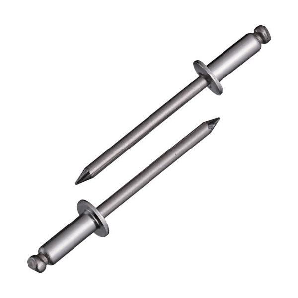 商品画像はイメージ画像です。実際とは異なる場合がございます。 ■特徴 片側から複数の母材をワン・アクションで締結できますので作業の省力化や生産性の向上に貢献します。 マンドレルもボディもステンレス製なので、強度が必要な場所に最適です。  ■...