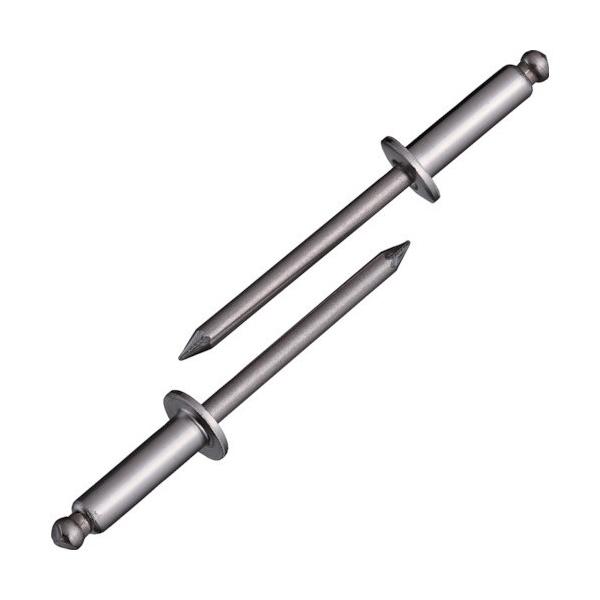 商品画像はイメージ画像です。実際とは異なる場合がございます。 ■特徴 片側から複数の母材をワン・アクションで締結できますので作業の省力化や生産性の向上に貢献します。 マンドレルもボディもステンレス製なので、強度が必要な場所に最適です。  ■...