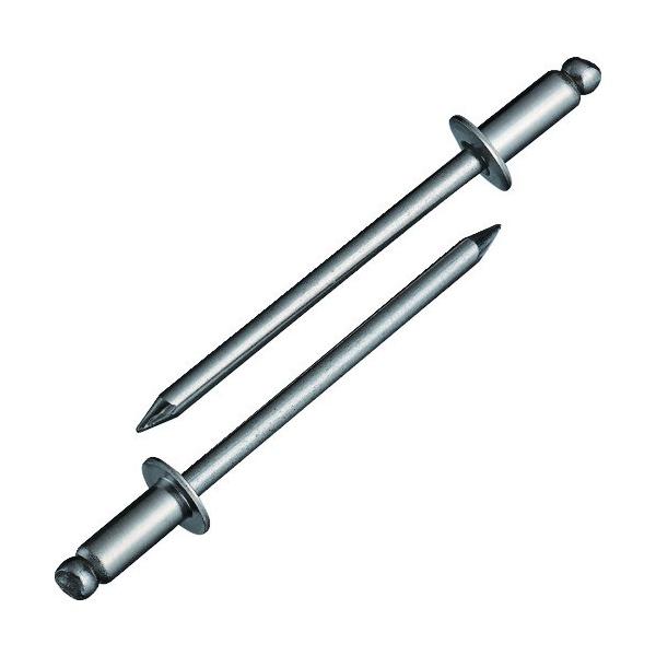 商品画像はイメージ画像です。実際とは異なる場合がございます。 ■特徴 片側から複数の母材をワン・アクションで締結できますので作業の省力化や生産性の向上に貢献します。 マンドレルもボディもステンレス製なので、強度が必要な場所に最適です。  ■...