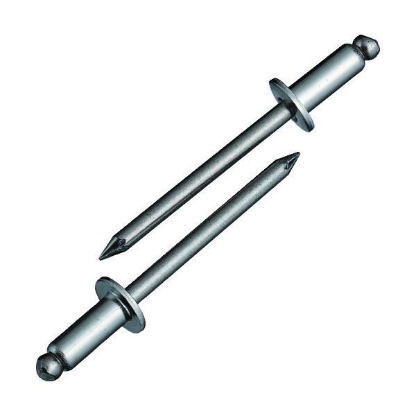 商品画像はイメージ画像です。実際とは異なる場合がございます。 ■特徴 片側から複数の母材をワン・アクションで締結できますので作業の省力化や生産性の向上に貢献します。 マンドレルもボディもステンレス製なので、強度が必要な場所に最適です。  ■...