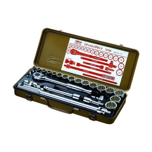■特徴 使用頻度の高いもので構成されバリエーションも豊富です。 セットの収納ケースはメタル製で使いやすく、持ち運びや整理にも便利です。  ■用途 ボルト・ナットの着脱に。   【サイズ】 420 x 180 x 60 mm 【入数】 1点 ...