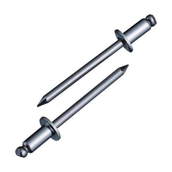 ■特徴 必要な仕事に無駄なく使える少量サイズです。 片側から複数の母材をワン・アクションで締結できます。  ■用途 耐食性にすぐれ、水回りや屋外に最適です マンドレルもボディもステンレス製なので、強度が必要な場所に最適です。 必要な仕事に無...