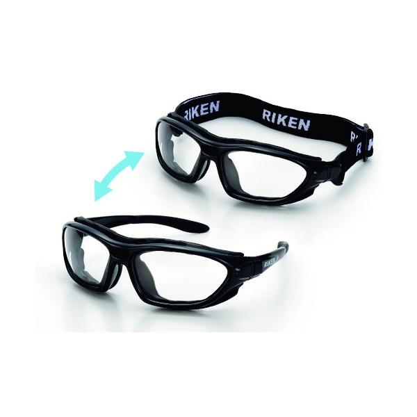 ■特徴 テンプルとバンドをワンタッチで交換できます。 曇りに強く傷つきにくい、超親水性VFコーティングを採用しています。  ■仕様 JIS T8147規格品  ■材質 レンズ：ポリカーボネート   【入数】 1点 RV710VFP