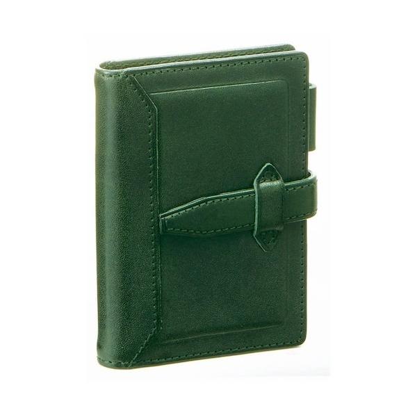 ■特長 磨くと宝石のような艶が出る手帳 ■仕様 規格:ミニ5 横(mm):94 厚さ(mm):24 ■付属品 パーソナルプロフィール1枚、ノート50枚   【入数】 1点 DPM3034M