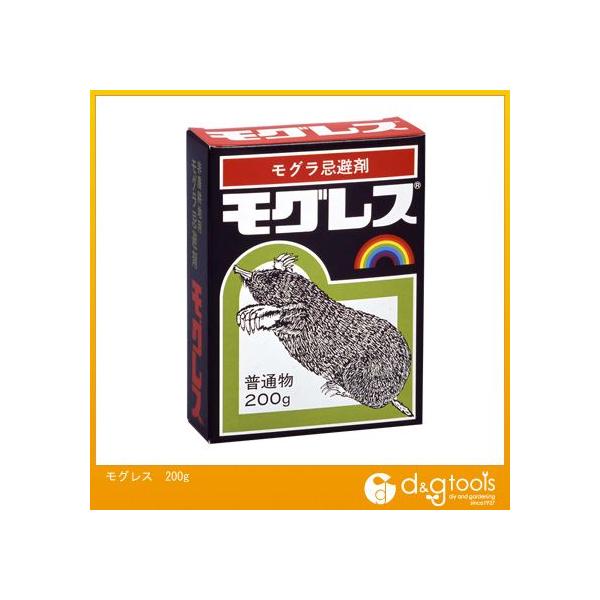 ●モグラ専用忌避剤。 ●いやな臭いでモグラを寄せ付けない。 ●容量:200g モグラ撃退 モグラ退治  【容量】 200g 【入数】 1個