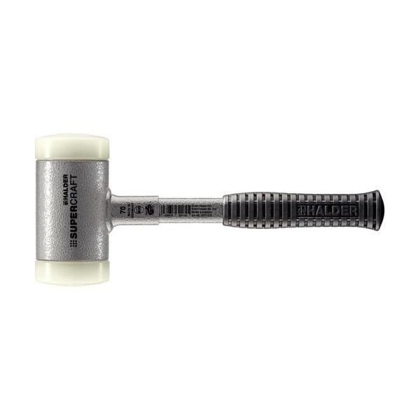 ■特徴 手によくなじむゴムのグリップがついたスティール製のハンドルです。 ヘッドは交換可能です。  ■用途 自動車の組立・修理、マシンバイス上で部品の位置修正、テントの設営、車両のボディ・ワーク、修理・保守作業、部品の修正、部品の組み付け・...